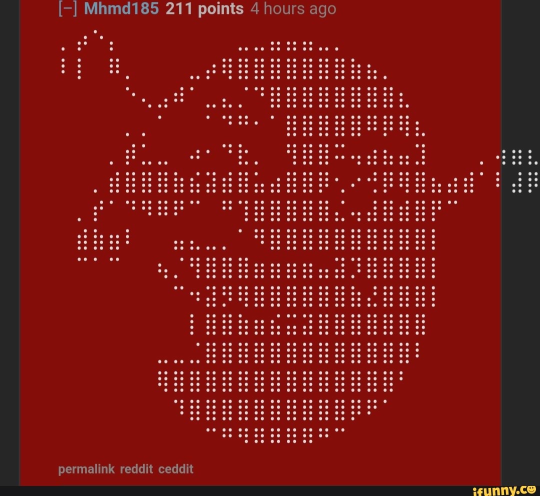 #shrek #ascii_art #braille #reddit - iFunny Brazil