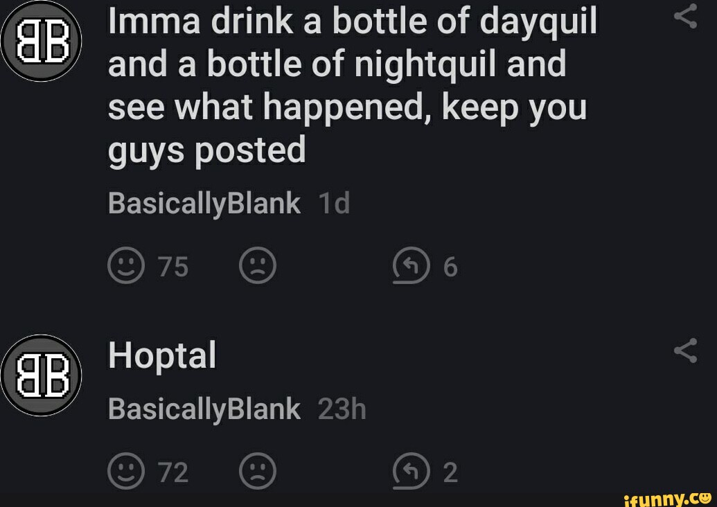 Dayquil And Nightquil