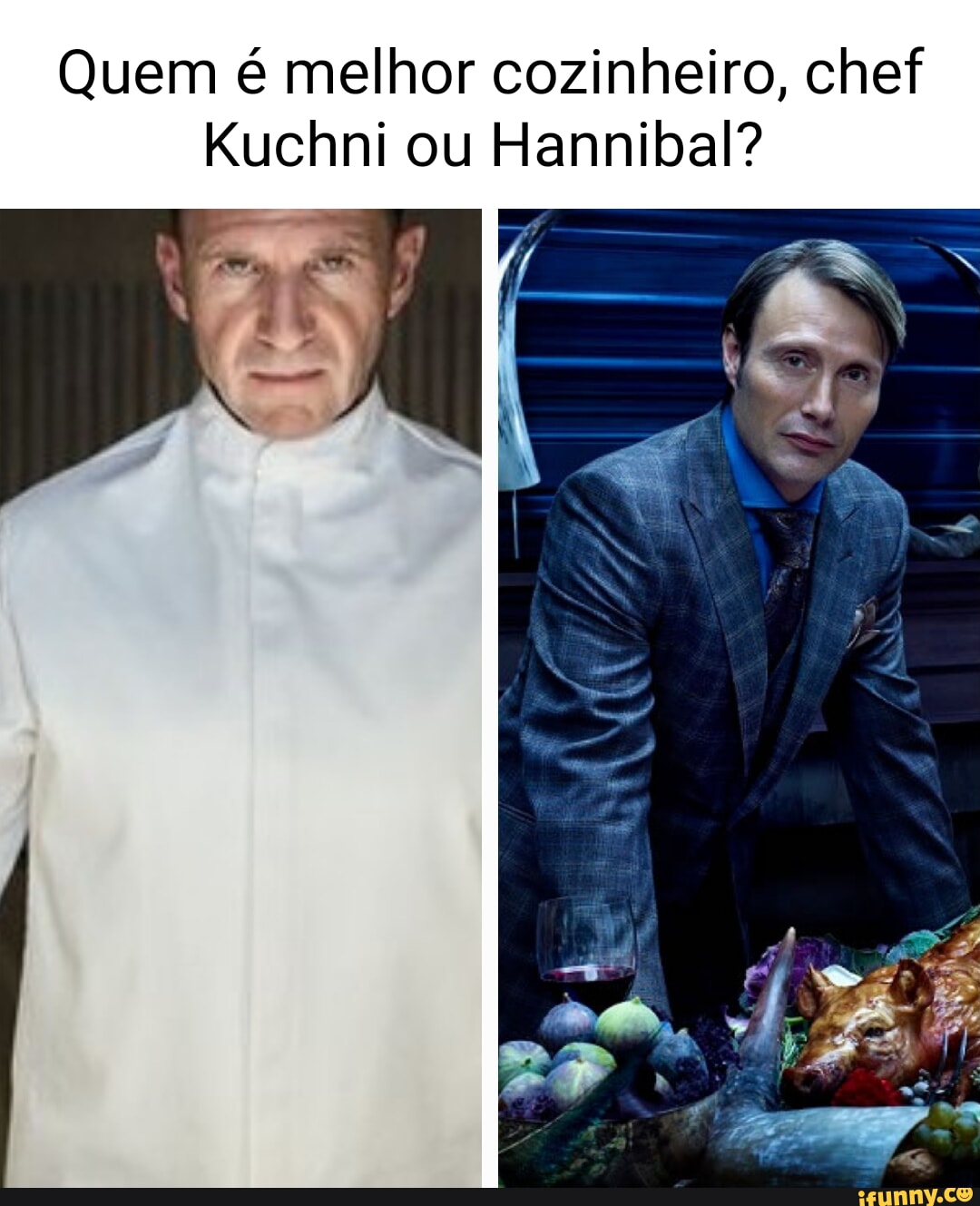 Quem é melhor cozinheiro, chef Kuchni ou Hannibal? - iFunny Brazil