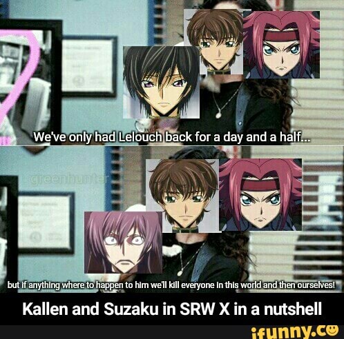 Code Geass Kallen Meme
