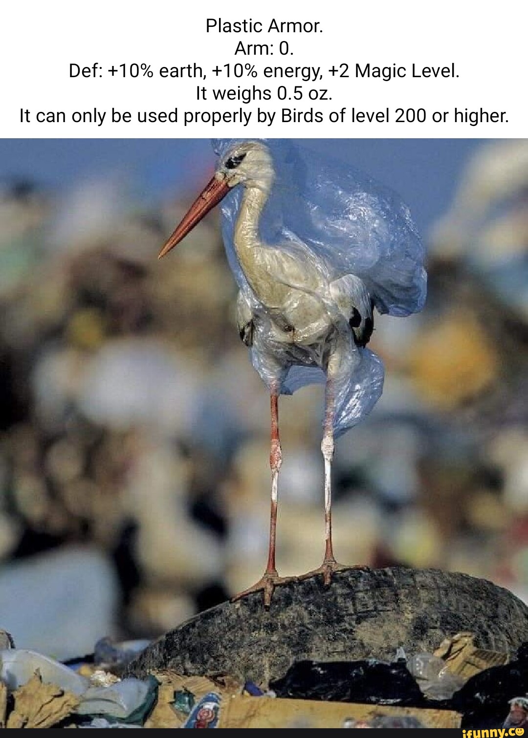 Plastic Armor. Arm: 0. Def: +10% earth, +10% energy, +2 Magic Level. It ...