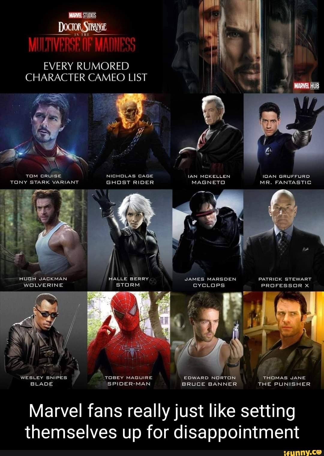 Patrick Stewart Meme Disappointed