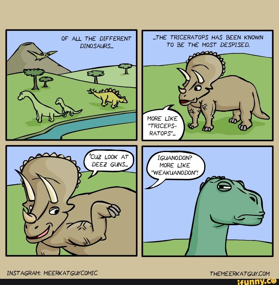 Prehistoric gainz - OF ALL THE DIFFERENT ~THE TRICERATOPS HAS BEEN ...