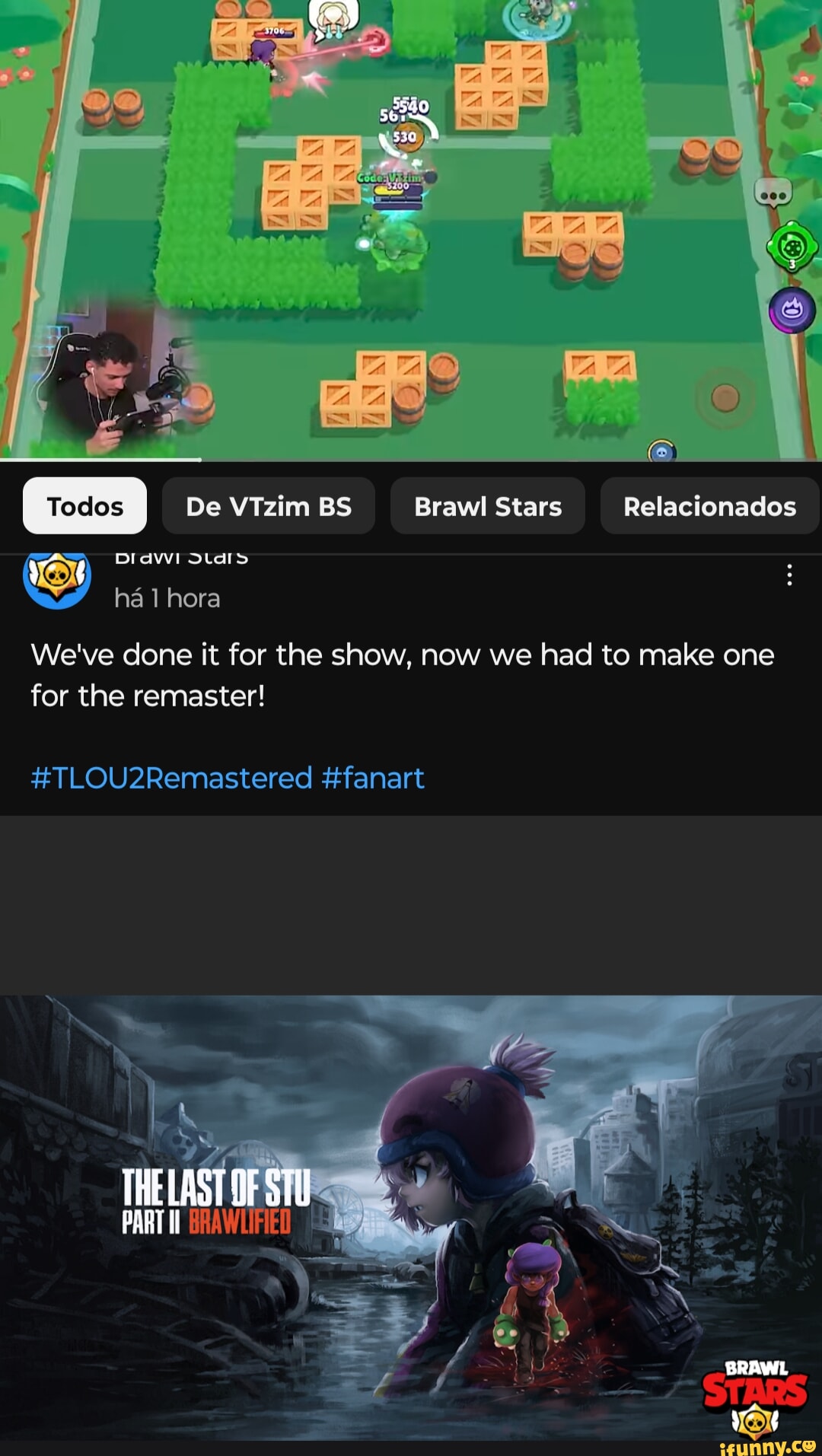 De VTzim BS Brawl Stars Relacionados DI awi Stalls ha 1 hora # ...
