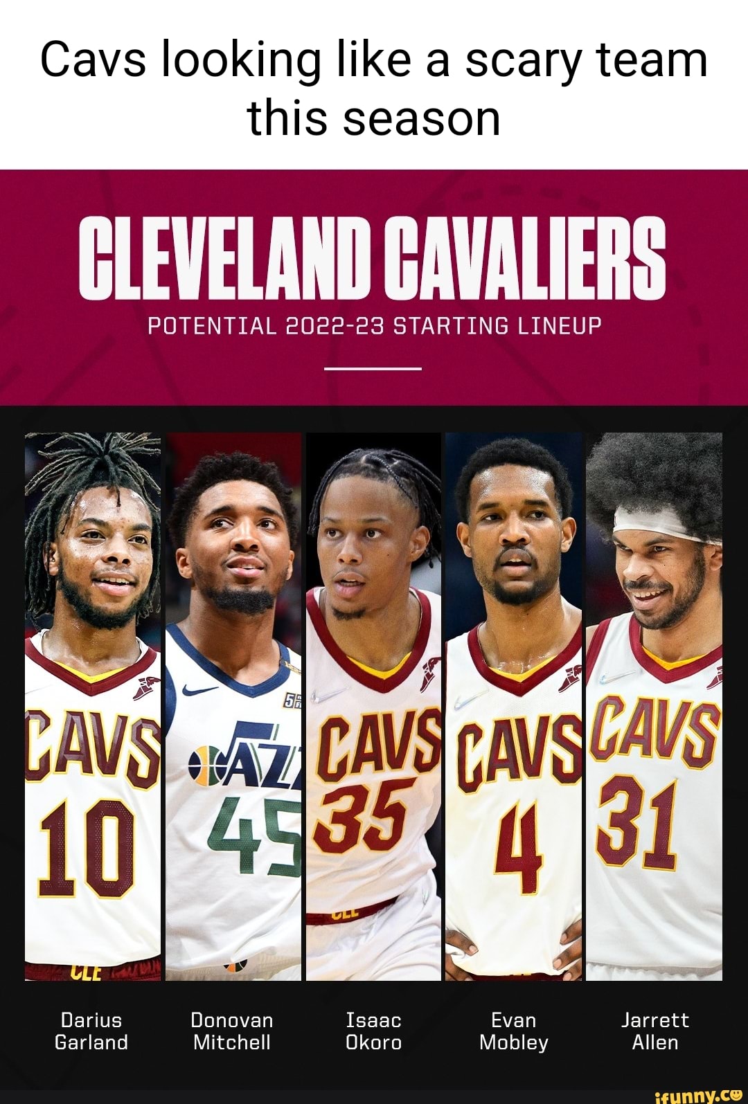 Cays looking like a scary team this season CLEVELAND GAVALIERS ...