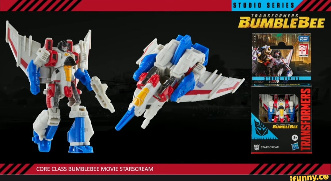 CORE CLASS BUMBLEBEE MOVIE STARSCREAM TRANSFORMERS. BUMBLE BEE Youncem ...
