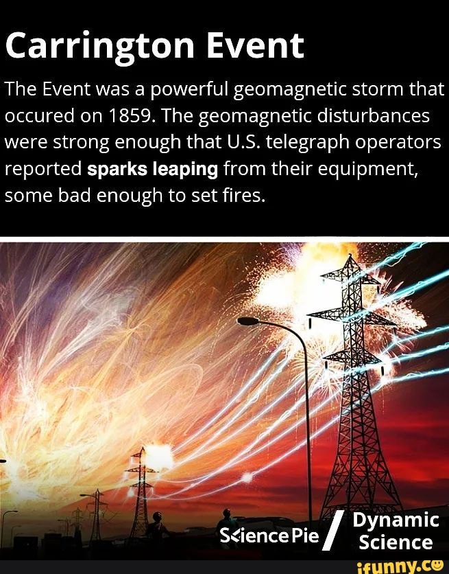 Carrington Event The Event was a powerful geomagnetic storm that ...