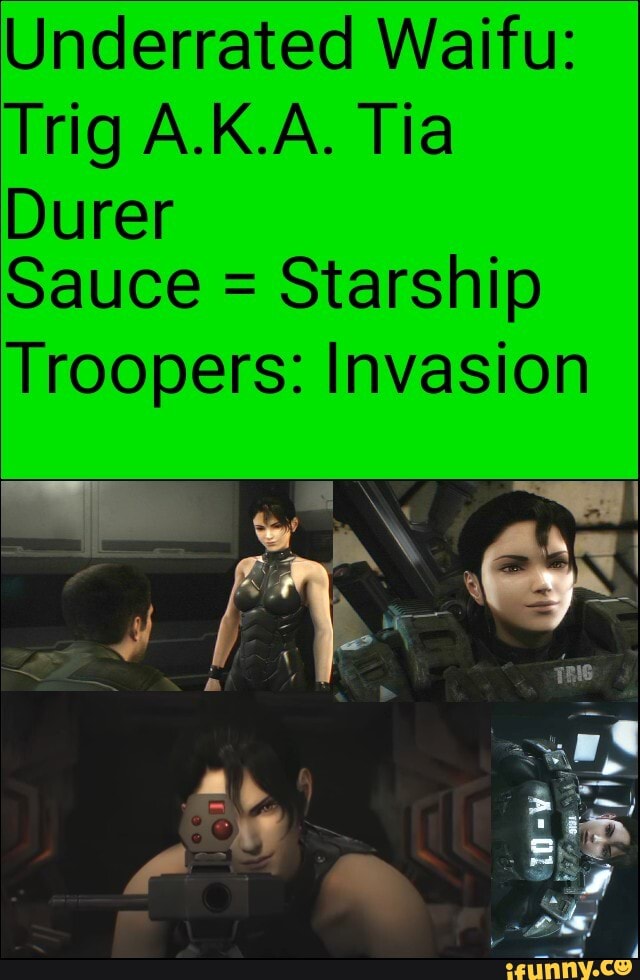 Starship Troopers Invasion Ice Blonde 7243