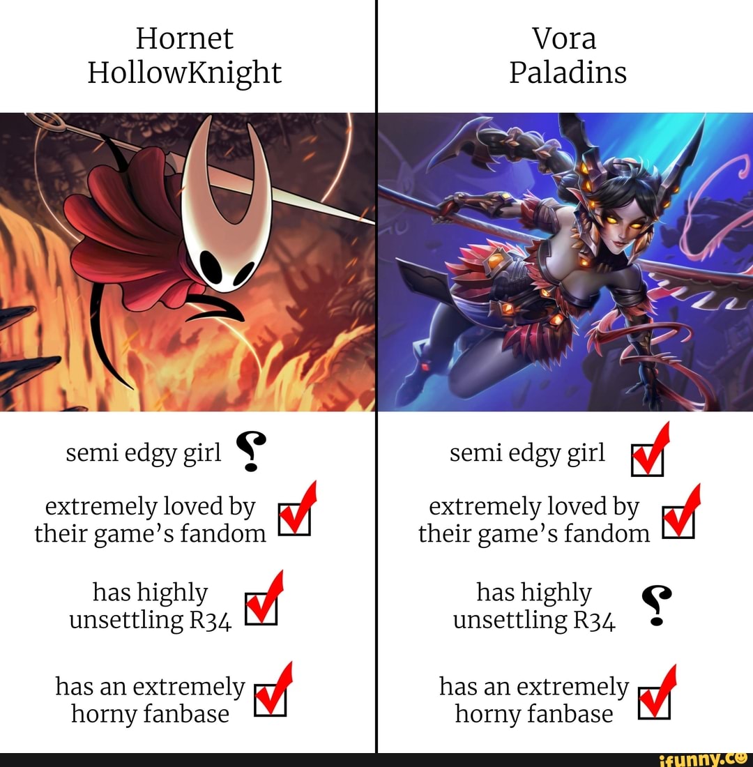 Hornet Vora HollowKnight Paladins semi edgy girl semi edgy girl ...