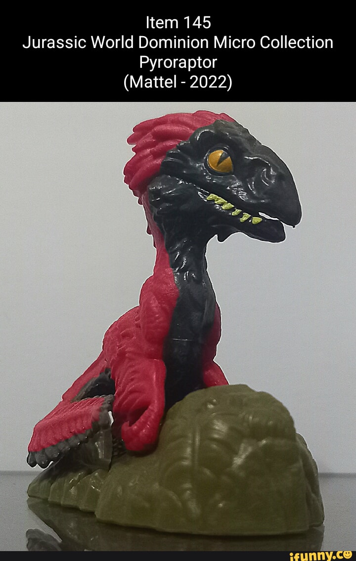 Item 145 Jurassic World Dominion Micro Collection Pyroraptor (Mattel ...