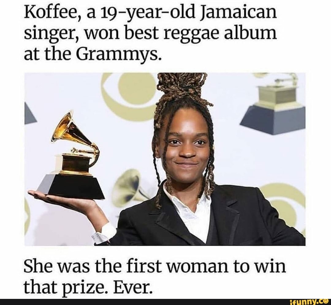 Koffee, a 19-year-old Jamaican singer, won best reggae album at the ...