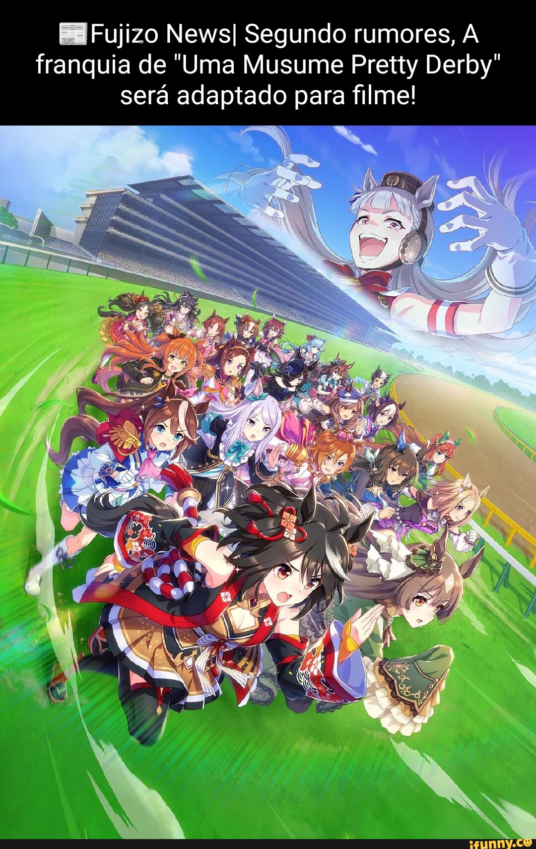 Fujizo NewsI Segundo rumores, A franquia de "Uma Musume Pretty Derby ...