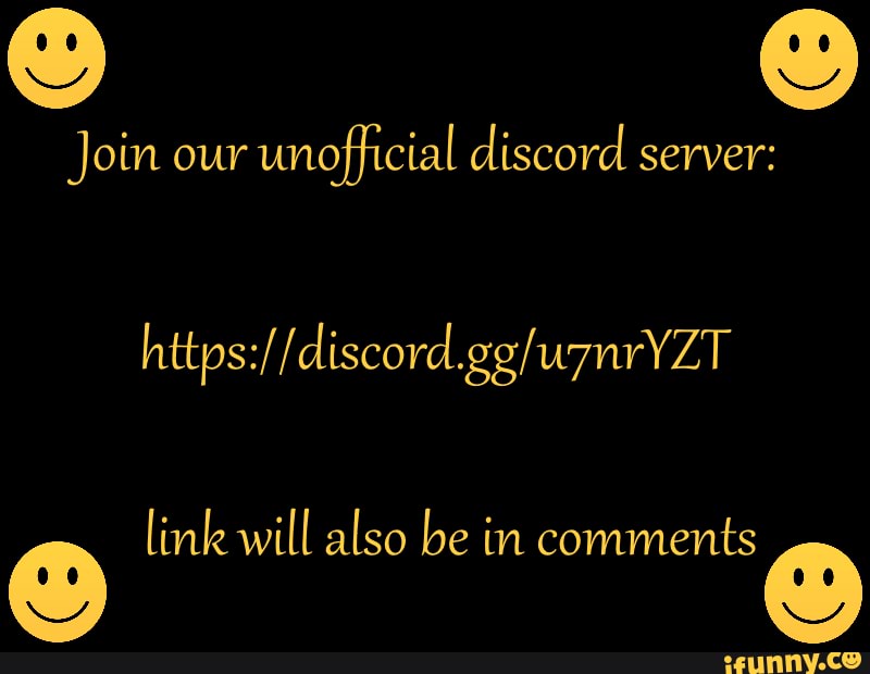 Join our unofficial discord server - join our unoﬁcial discord server ...