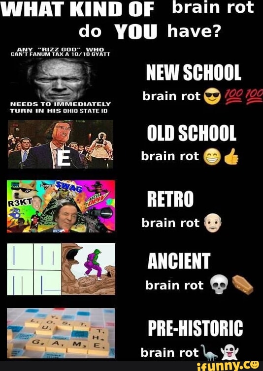 WHAT KIND OF brain rot do YOU have? Any "n1zz con~ wHo FANUM TAXA GYATT ...