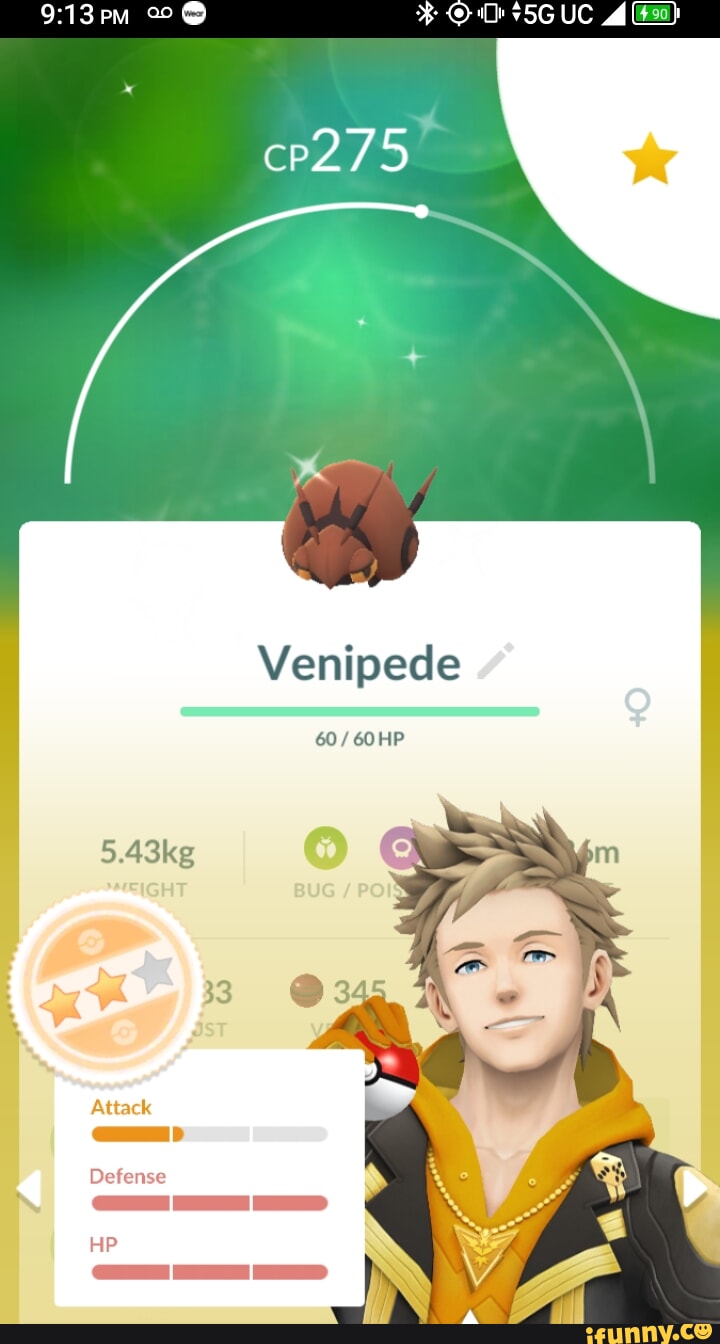 Shiny Venipede