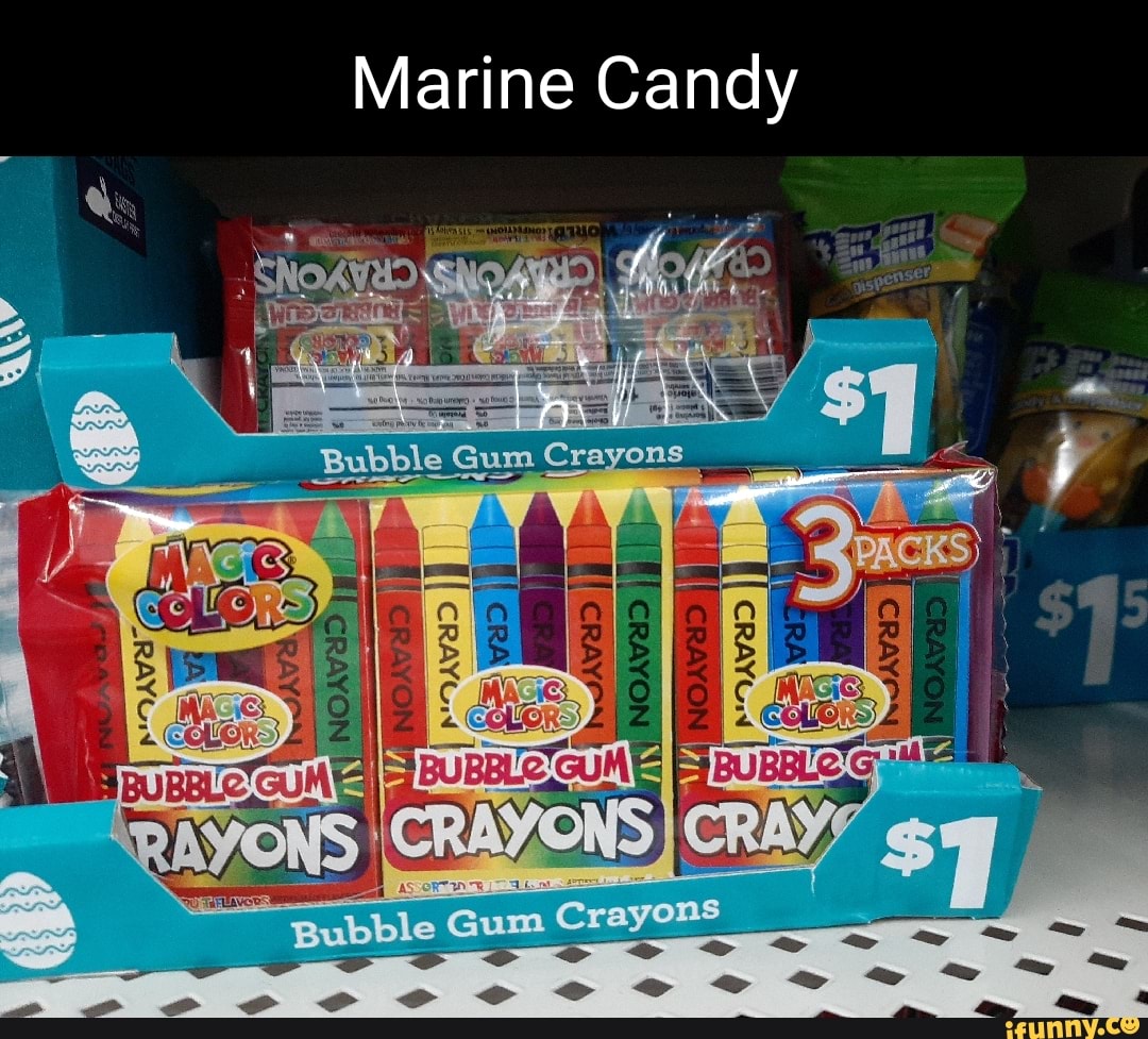 Marine Candy "Crayons - iFunny Brazil