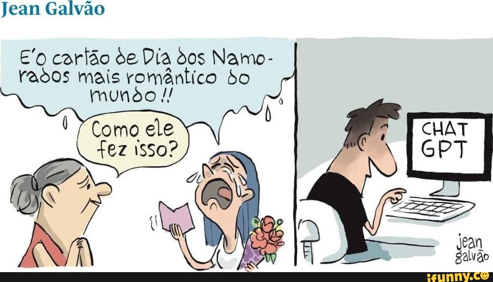 Jean Galvão E'o cartão de Dia dos Namo- rados mais romântico do mundo ...