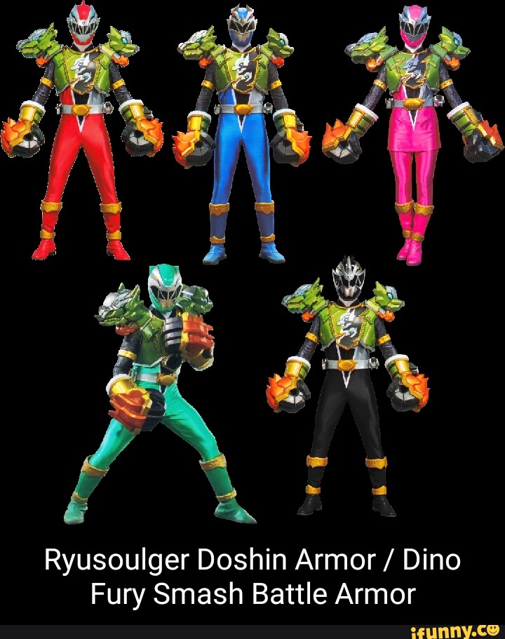 Ad Ryusoulger Doshin Armor / Dino Fury Smash Battle Armor - iFunny Brazil