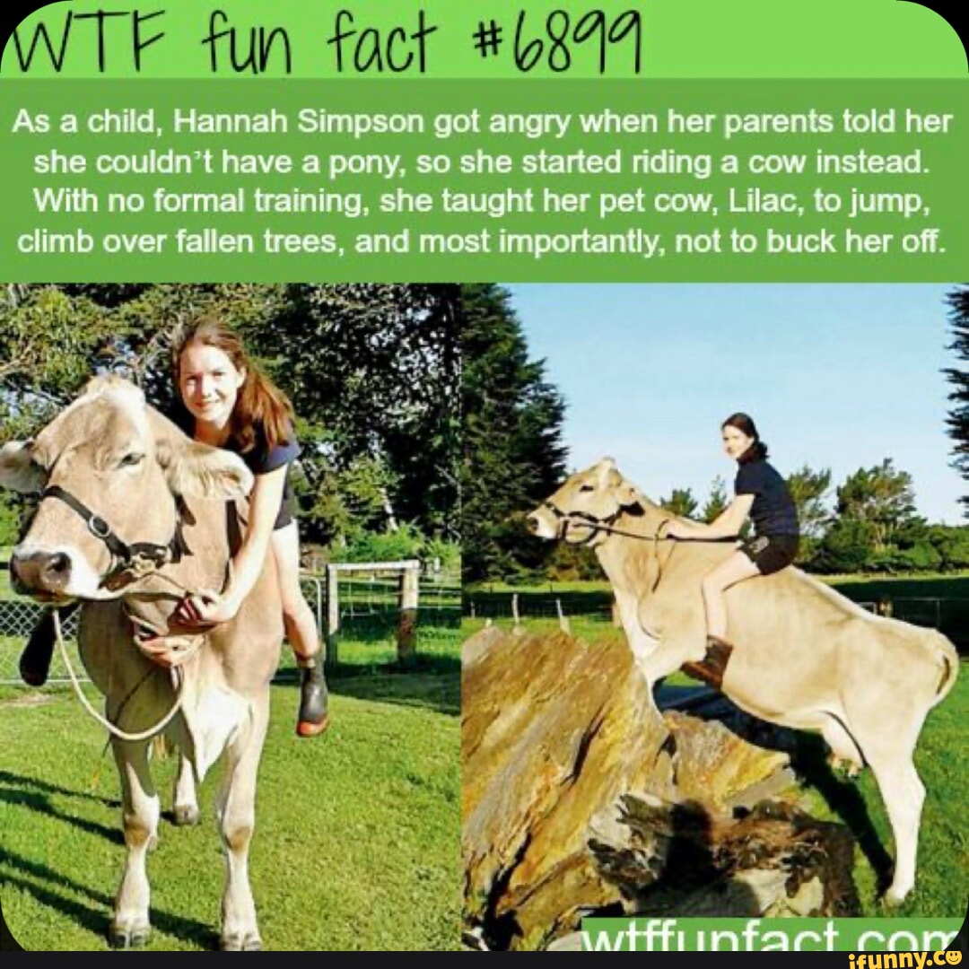 ANTE fun fact As a chilc, Fannah Simpson got angry when her parents ...