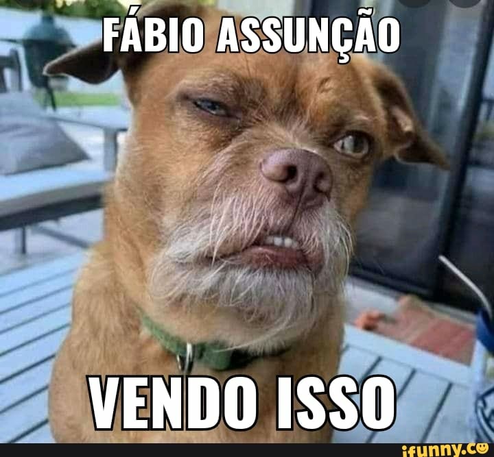 "FÁBIO ASSUNÇÃO VENDO ISSO - iFunny Brazil