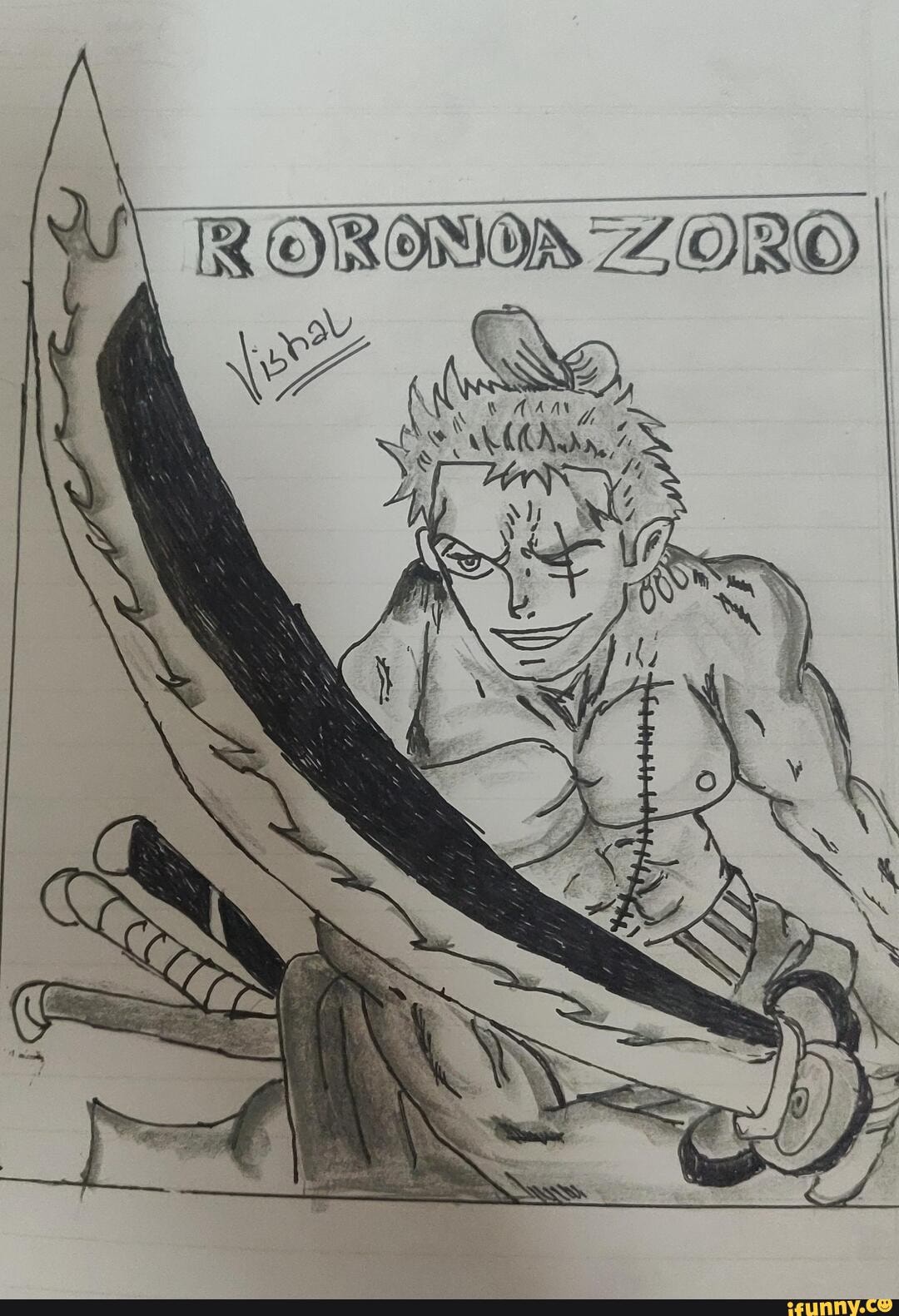 RR ORONOA ZORO - iFunny Brazil