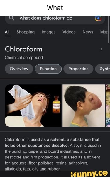 Chloroform Uses