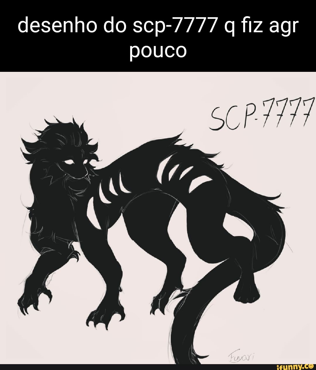 Desenho do scp-7777 q fiz agr pouco - iFunny Brazil