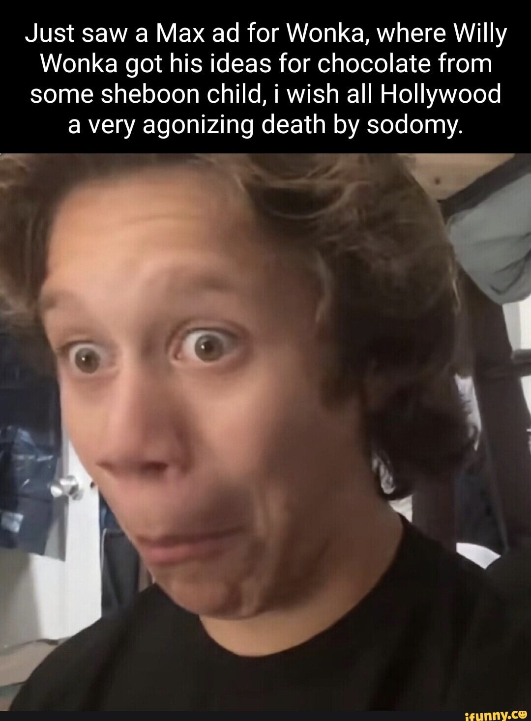 Just saw a Max ad for Wonka, where Willy Wonka got his ideas for ...