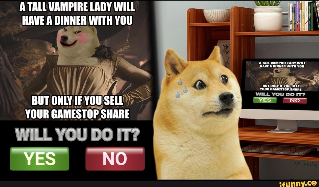 A TALL VAMPIRE LADY WILL HAVE A DINNER WITH YOU BUT ONLY IF YOU SELL ...