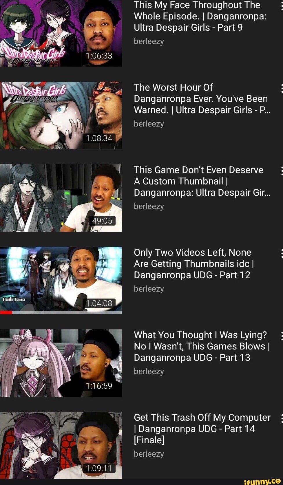 This My Face Throughout The Whole Episode. I Danganronpa: Ultra Despair ...