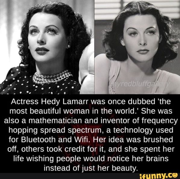 Actress Hedy Lamarr was once dubbed 'the most beautiful woman in the ...