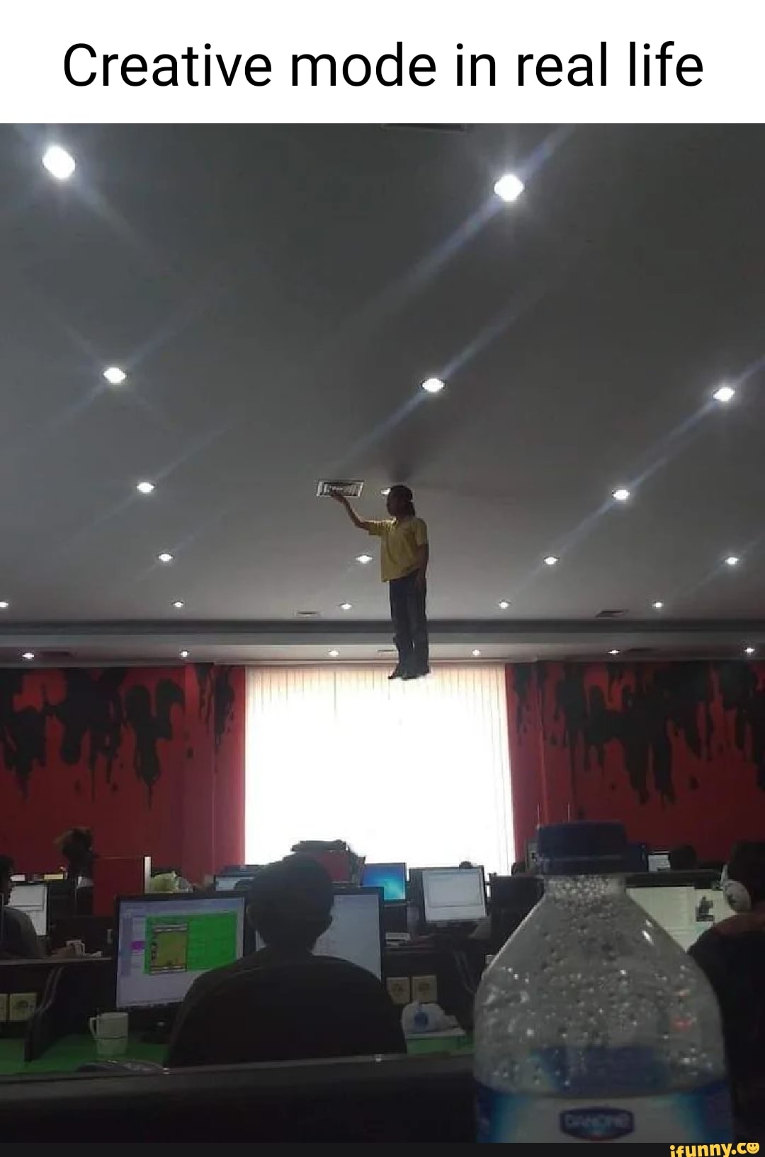 Creative mode in real life - iFunny Brazil