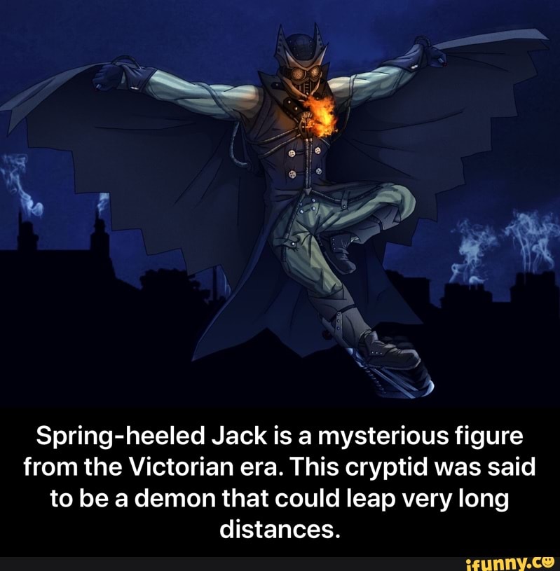 Spring Heeled Jack Sightings Modem