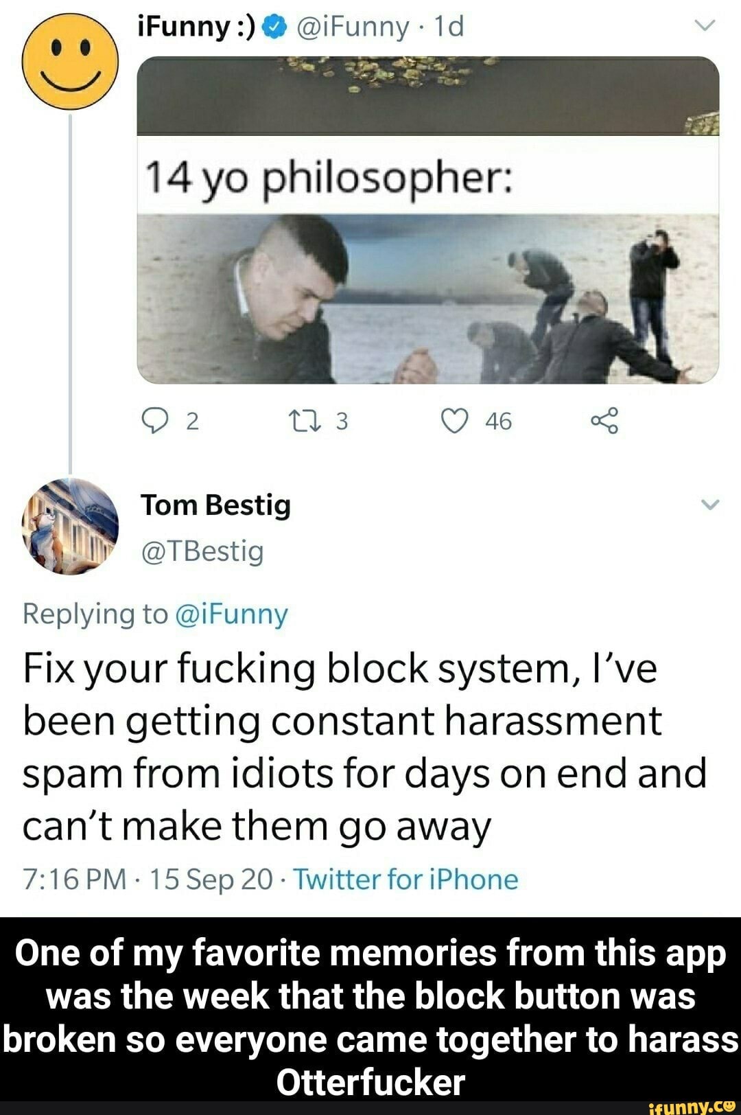 Is Your @ Button Broke Twitter Meme