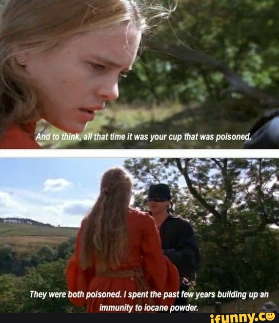 Was your cup was They were both poisoned. I spent the past few years ...