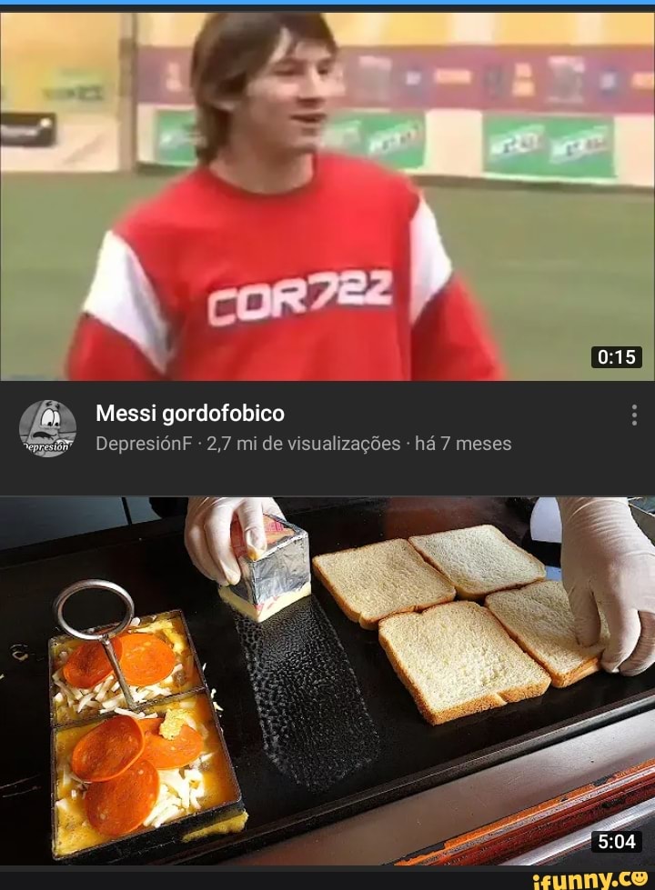 Messi gordofobico DepresiónF - 2,7 mi de visualizações - há 7 meses ...