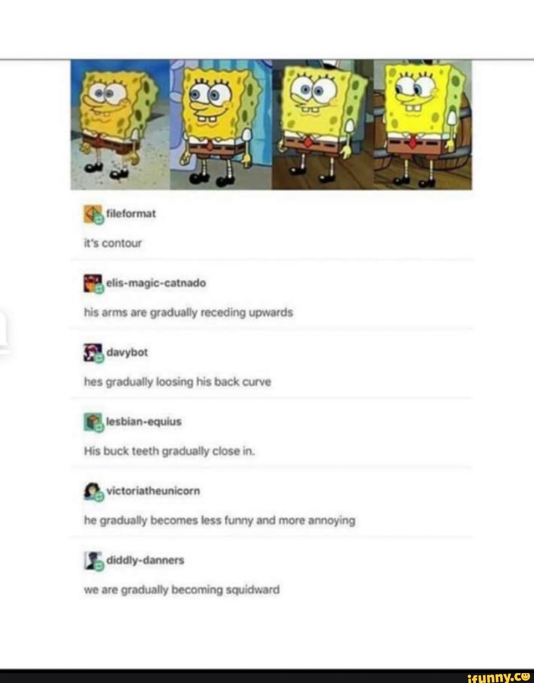 Funny Spongebob Tumblr Posts