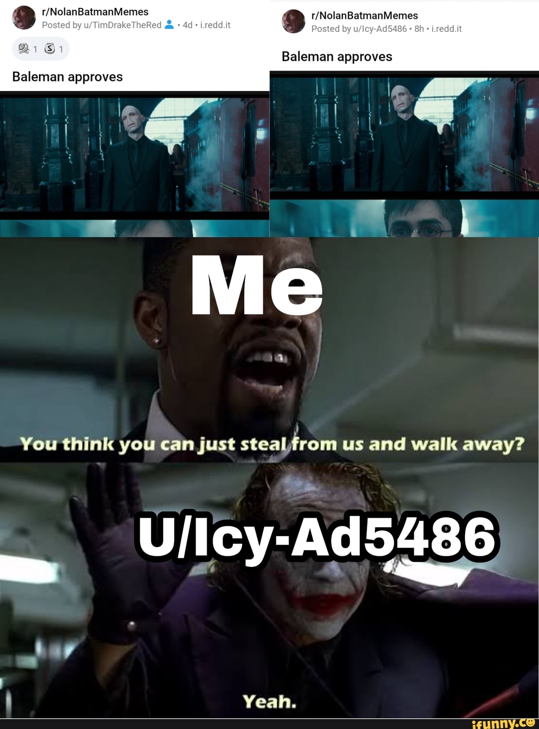 /NolanBatmanMemes by Baleman approves Baleman approves You think you ...