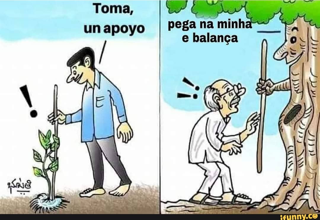 Toma, unapoyo pega na minha e balança - iFunny Brazil