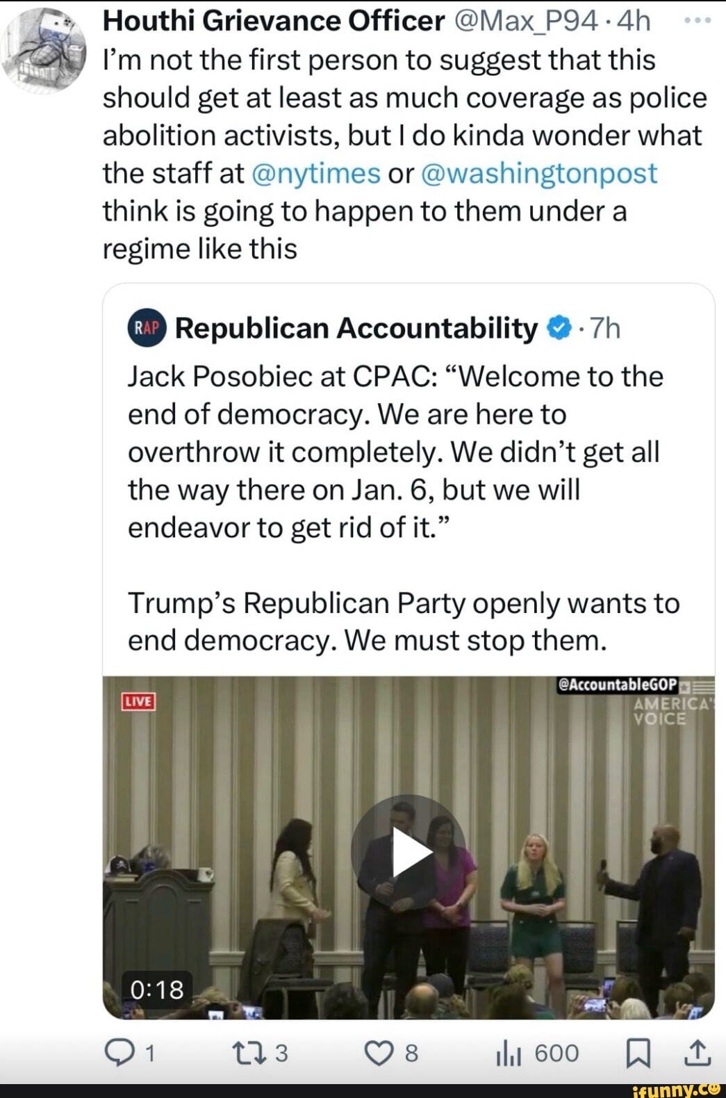 Houthi Grievance Officer @Max I'm not the first person to suggest that ...