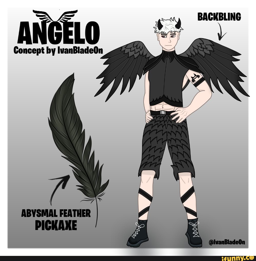ANCELO Concept by IvanBladeOn ABYSMAL FEATHER PICKAXE - iFunny Brazil