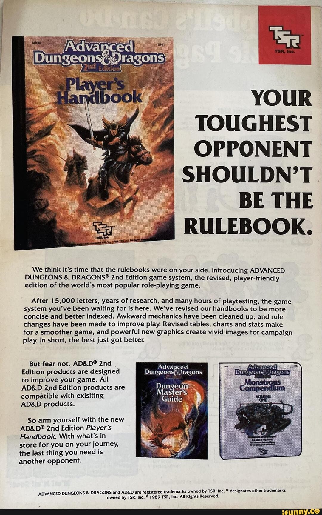 Game night tonight! - YOUR TOUGHEST OPPONENT SHOULDN'T. BE THE RULEBOOK ...