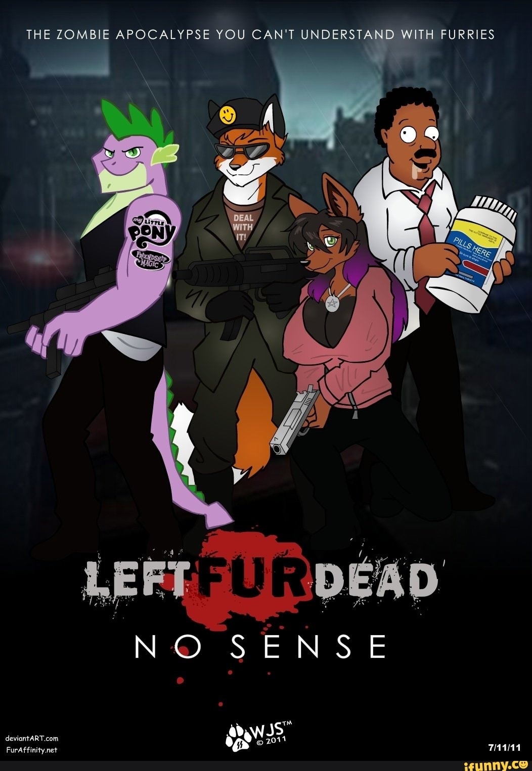 THE ZOMBIE APOCALYPSE YOU CAN'T UNDERSTAND WITH FURRIES NO SENSE ad ...