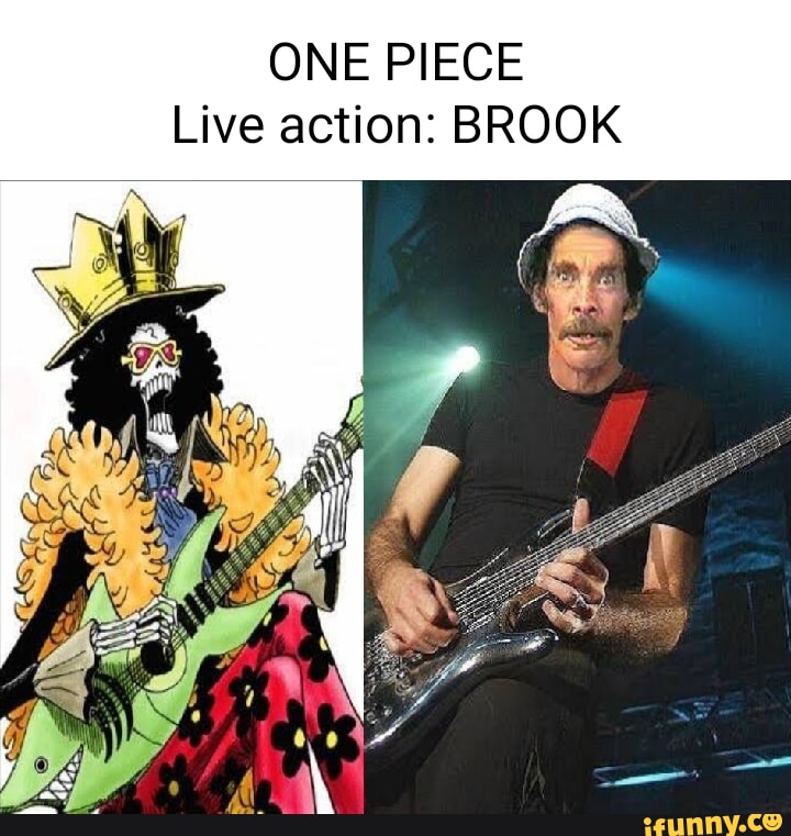 ONE PIECE Live action: BROOK - iFunny Brazil