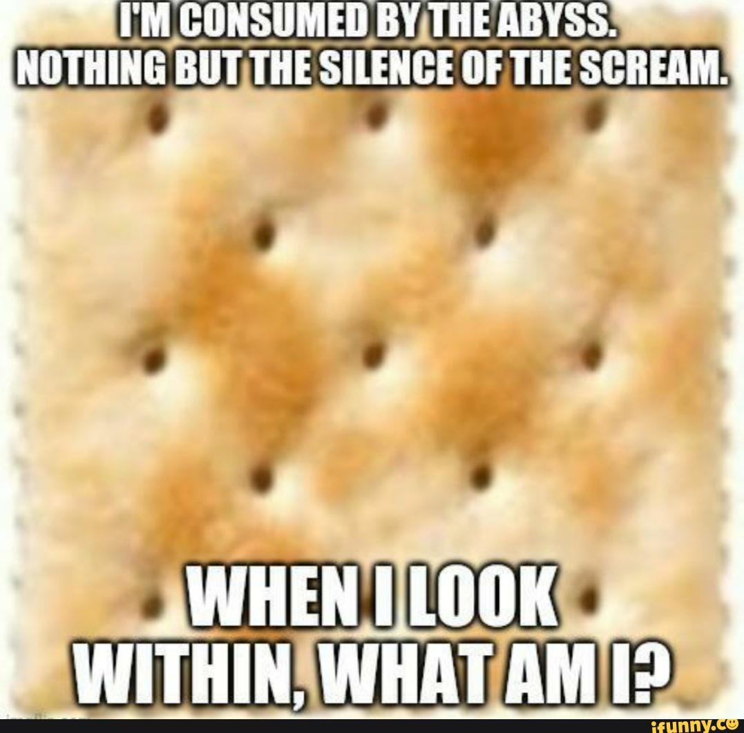 Okay. Ngl I went on a weird cracker meme binge. Don't judge. - iM ...