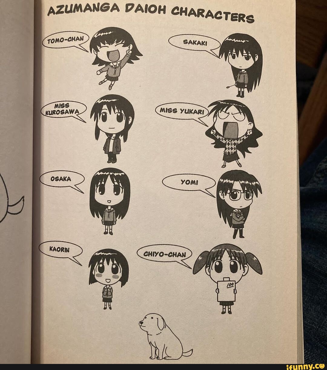 AZUMANGA DAIOH CHARACTERS - iFunny Brazil