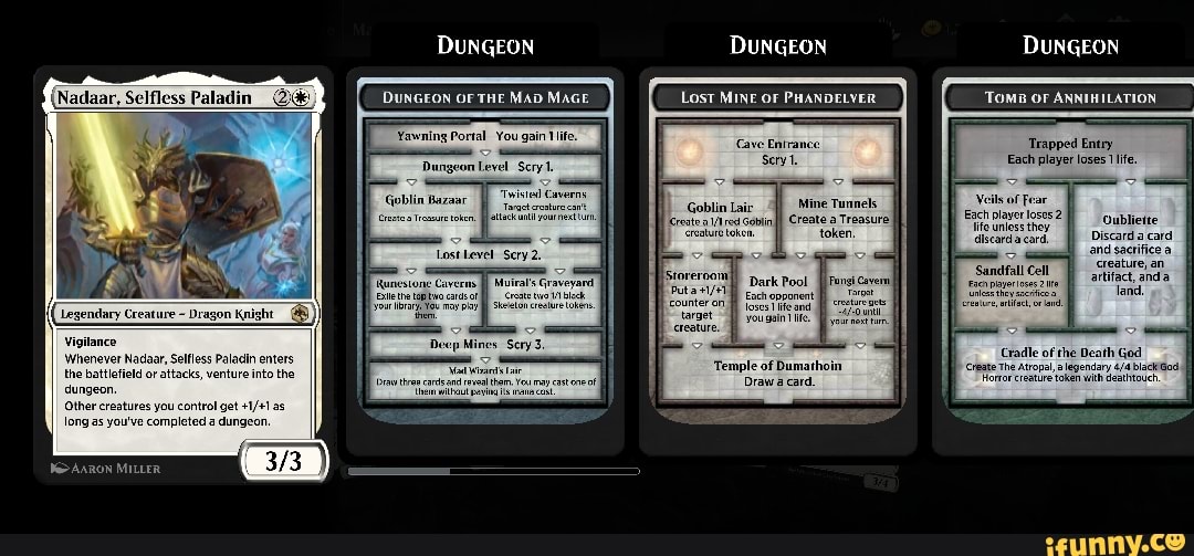 DUNGEON Nadaar, Selfless Paladin _@de DUNGEON Caye Entrance "Twisted ...