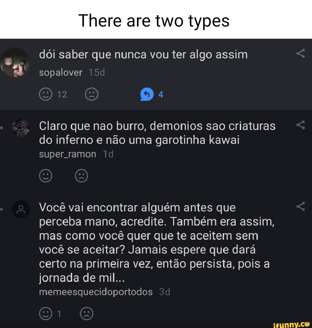 Dói saber que nunca vou ter algo assim sopalover OE: Claro que nao ...