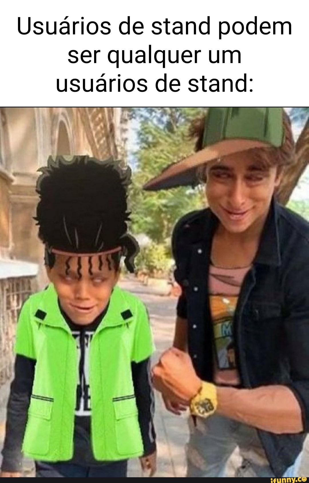 Usuários de stand podem ser qualquer um usuários de stand: - iFunny Brazil