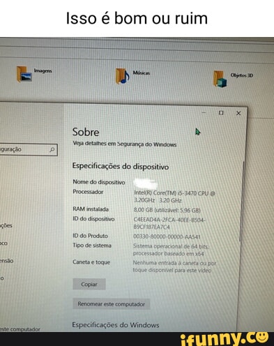 Isso é bom ou ruim ES - iFunny Brazil